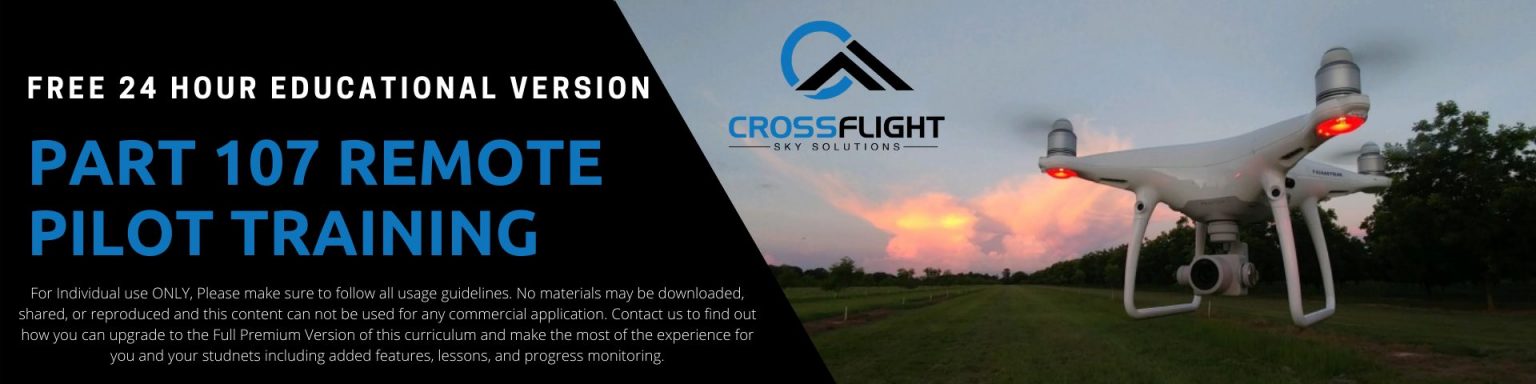 30 Day Trial Educational Curriculum – CrossFlight Sky Solutions Training